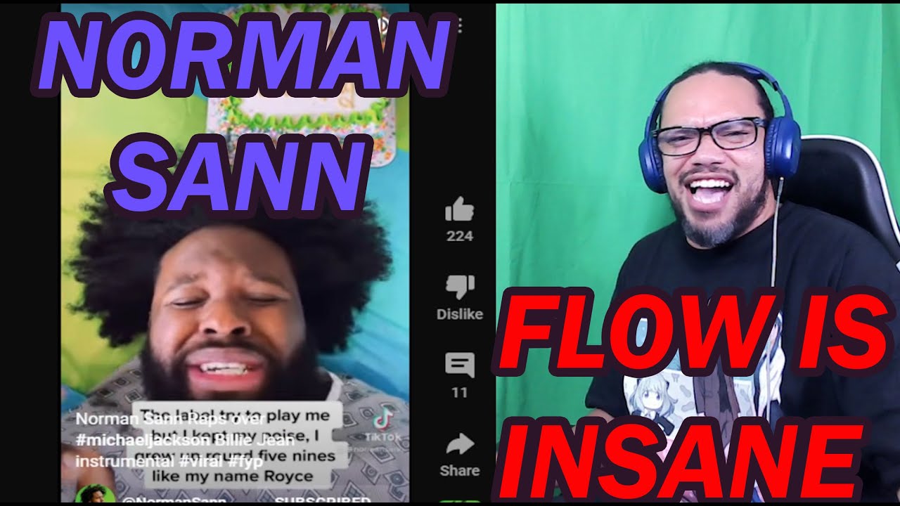 REACTION: NORMAN SANN - FREESTYLE SHORTS PT 1 - YouTube