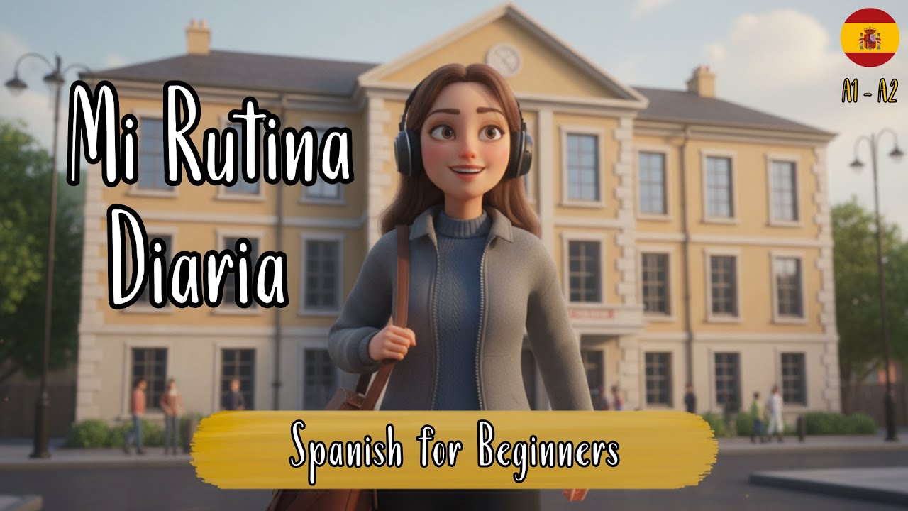 Learn Real Spanish with Stories - My Daily Routine - YouTube