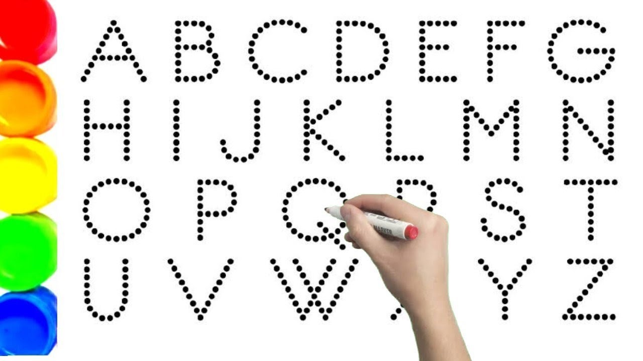 abcd, abcde,a to z tracing alphabets practice, a for apple, b for ball ...