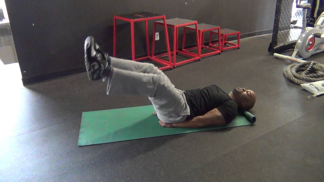 Lying Double Leg Circles - YouTube