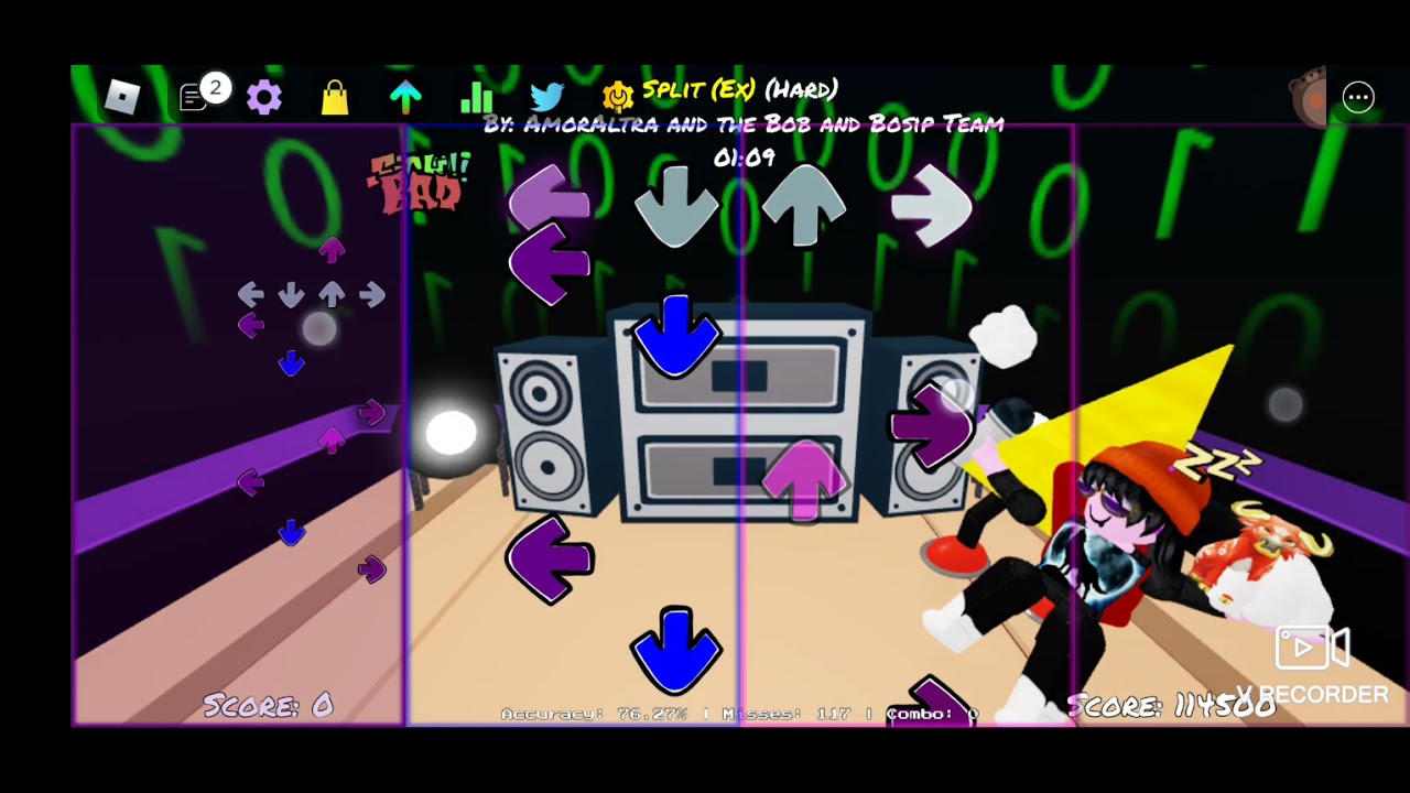 Getting freaky on a Friday Morning! Roblox Funky Friday (Split EX ...