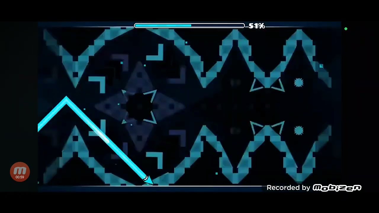 Geometry dash level Sonic Wave complete - YouTube