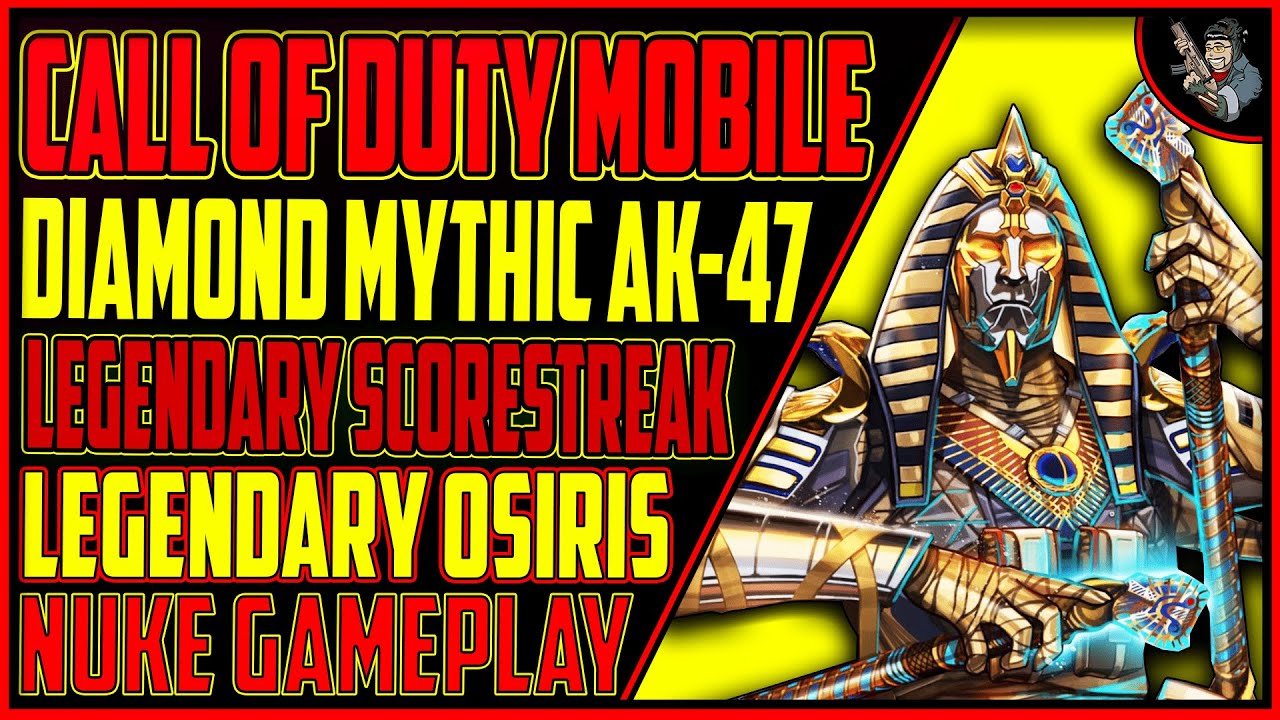 CODM: Diamond Mythic AK-47! Legendary Phantom Osiris/Scorestreak! (# ...