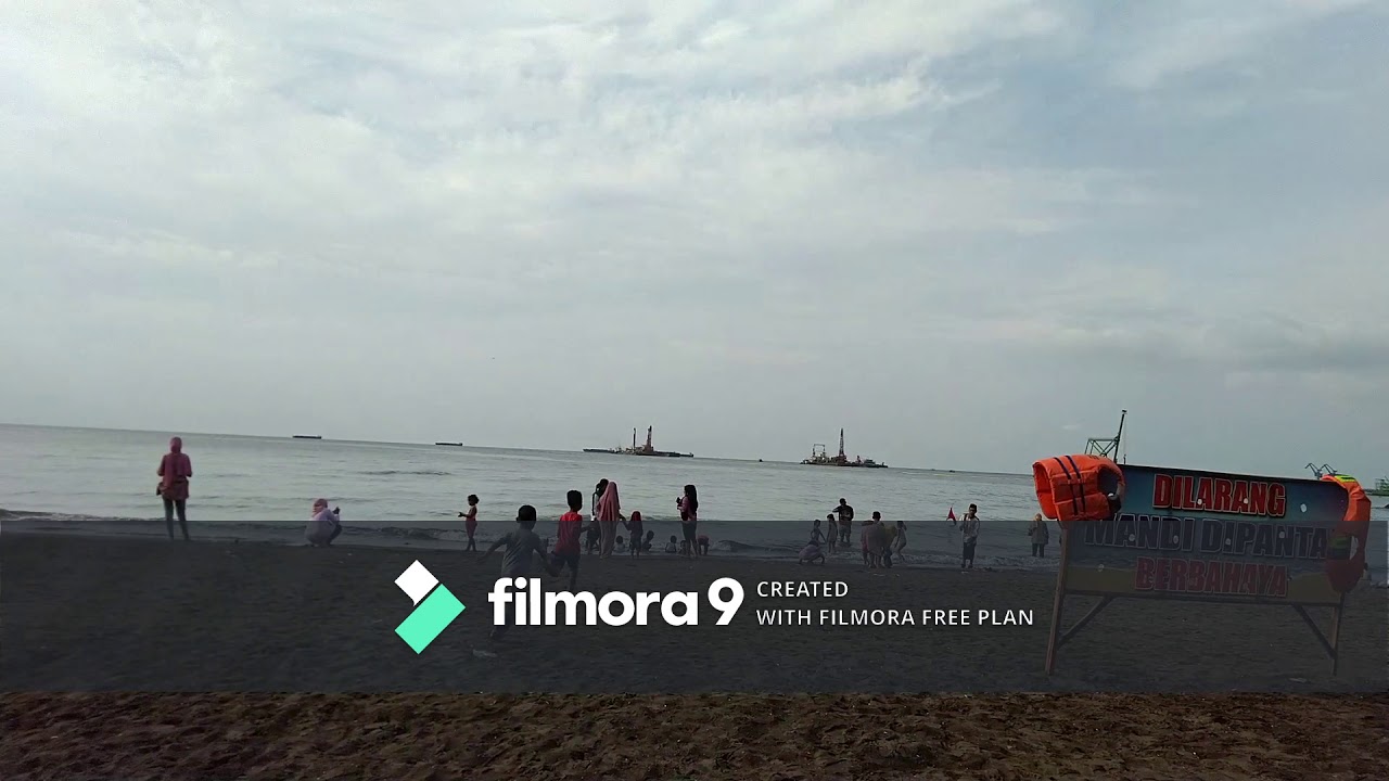 Pantai ujung negoro batang || TUGAS MHS UMS. - YouTube