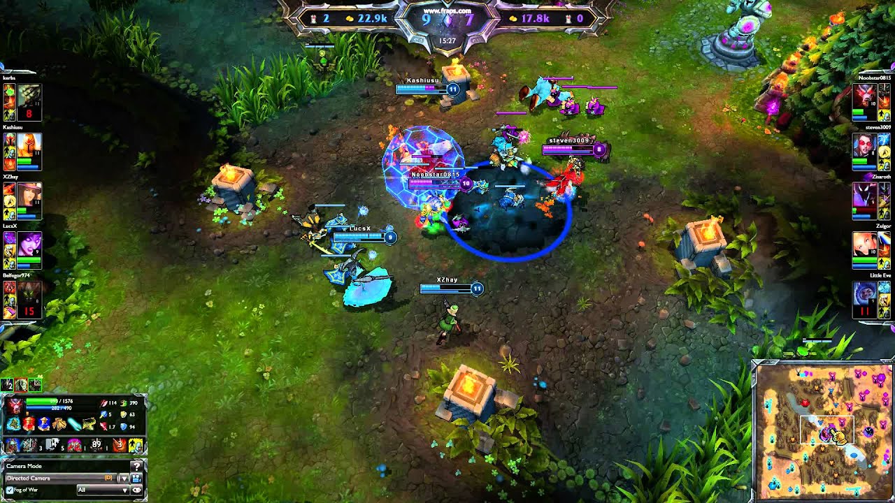 League Of Legends - Morgana Shield OP - YouTube