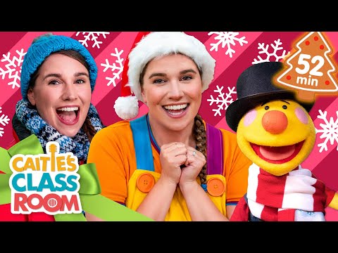 Celebrate Christmas With Ms Caitie | Ho Ho Ho Holiday Songs And Shows | Super Simple Play