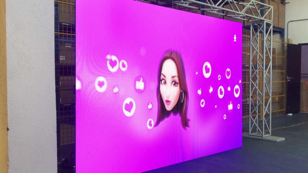 Telão De Led, Painel Full Color P3.91 3m X 2m Indoor Show, Eventos ...