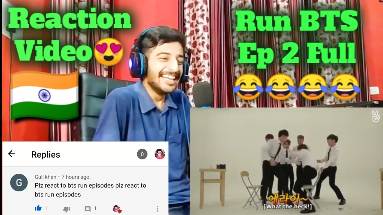 Indian Reacting to BTS | Run BTS Ep 2 Full Episode 2020 - YouTube