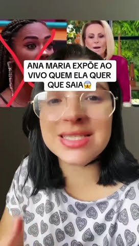 Ana Maria REVELA AO VIVO quem ela quer que SAI nesse PAREDÃO😱 - YouTube