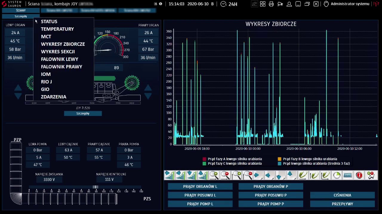 System SAURON - prezentacja możliwości w przemyśle wydobywczym - YouTube