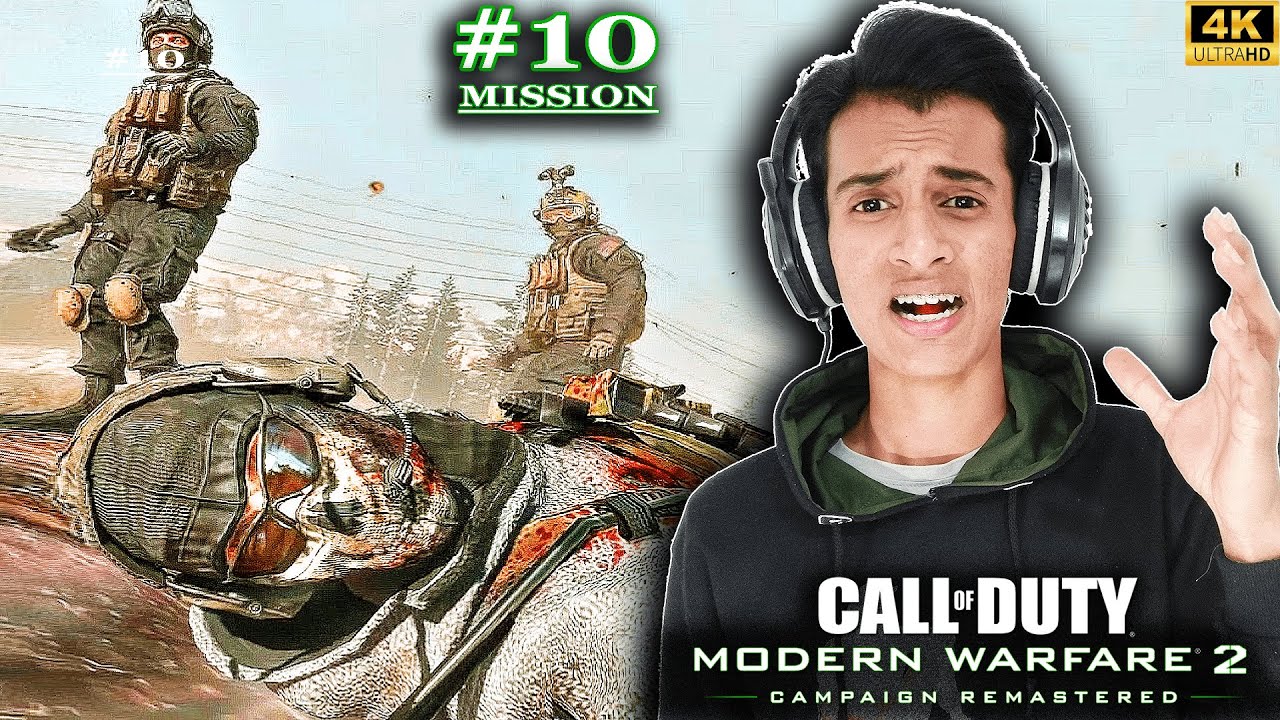 GHOST & GARRY ROACH ARE DEAD | CALL OF DUTY MODERN WARFARE 2 CAMPAIGN ...