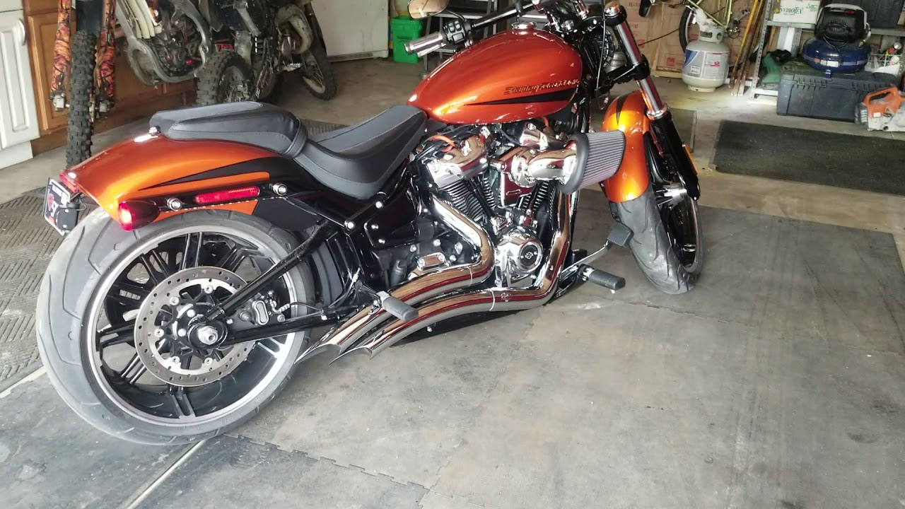 2019 Harley Davidson Breakout 128 Custom - YouTube