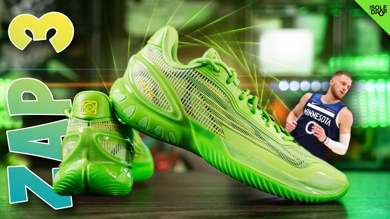 Donte Divincenzo's Signature Hoop Shoe is NICE?! Anta ZAP 3 Detailed Look & Review! - YouTube