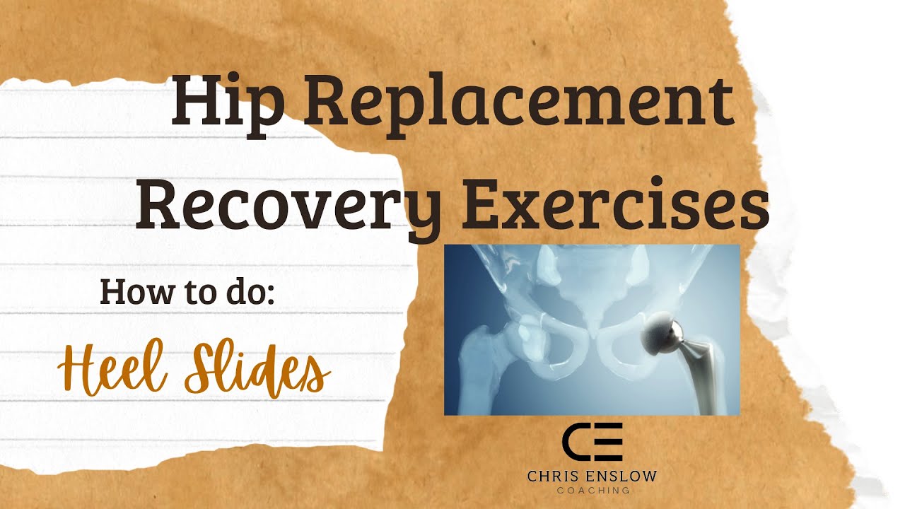 Hip Replacement Recovery Exercise - Heel Slides - YouTube