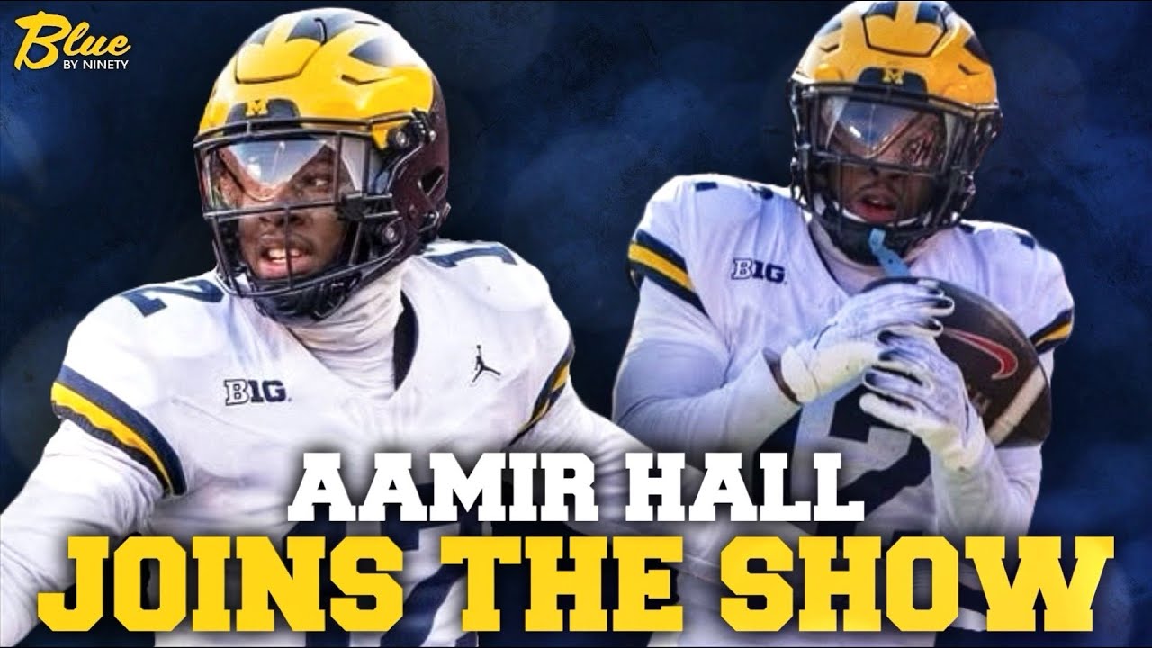 The BIGGEST Interception of 2024 | Michigan Cornerback Aamir Hall - YouTube
