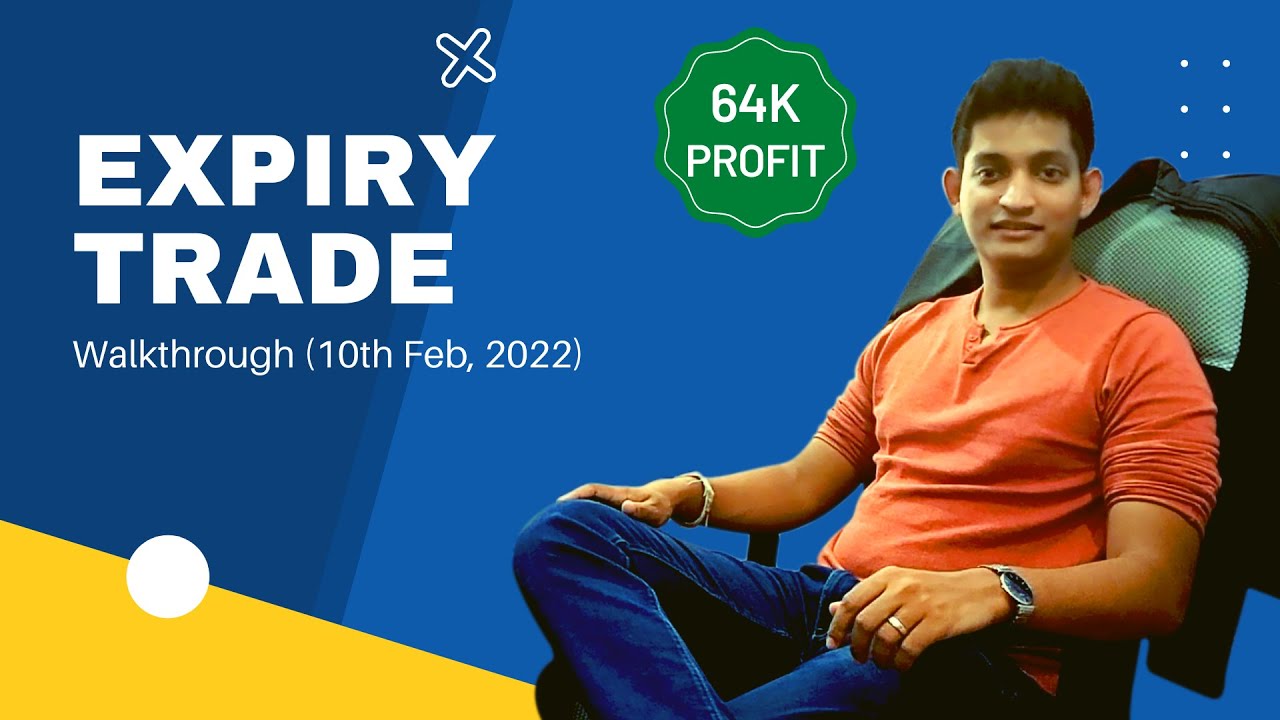 Intraday Trading On Nifty (10th February, 2022); 64000 Profit; Shreyas ...
