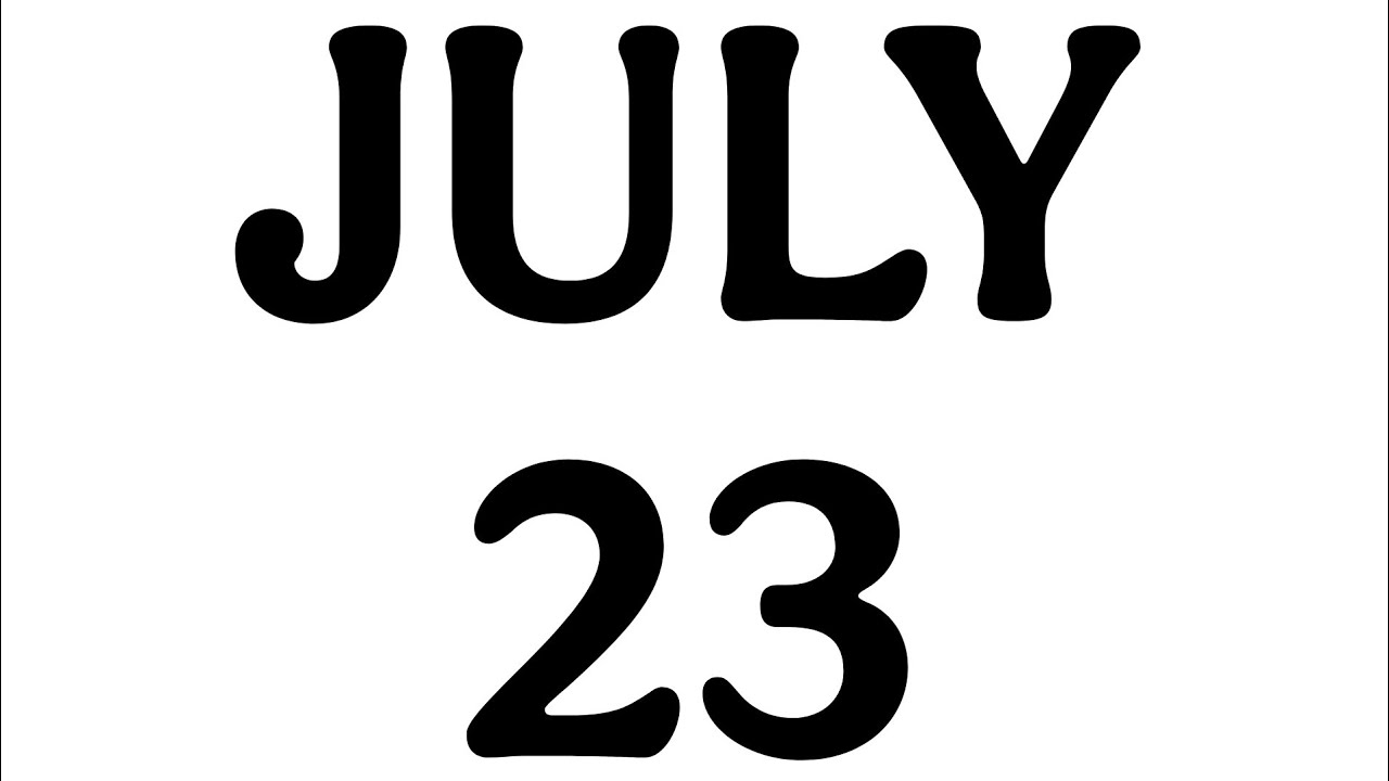 July 23 in History : Major Events That Changed the World | The Date ...