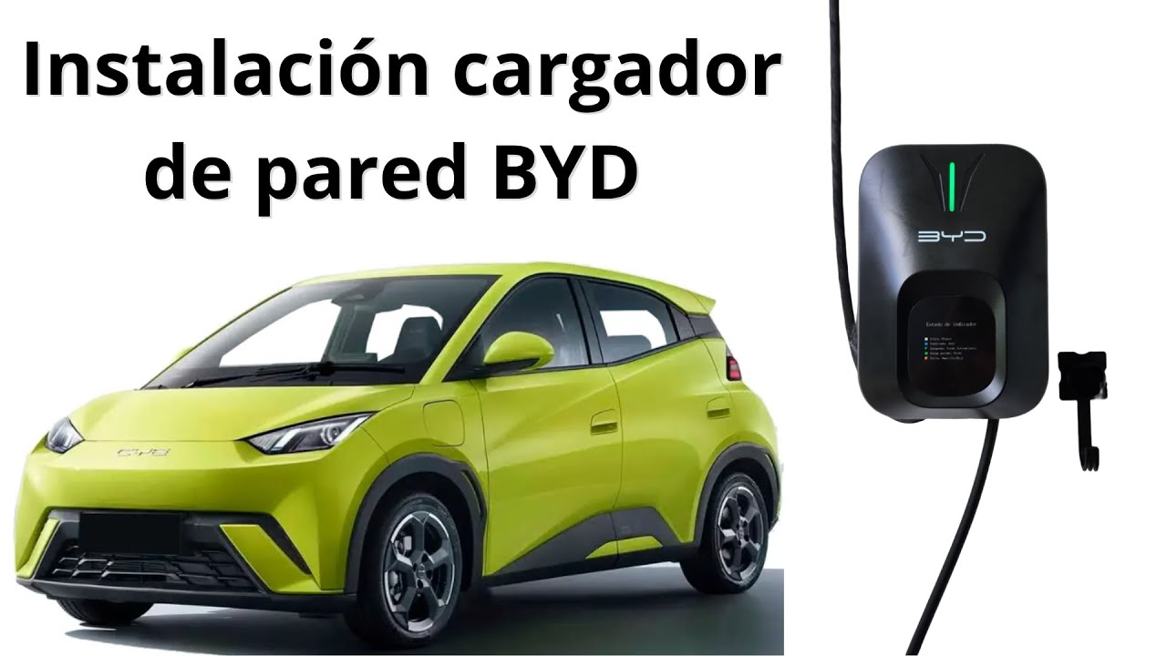 Como instalar cargador de pared BYD Dolphin Mini - YouTube