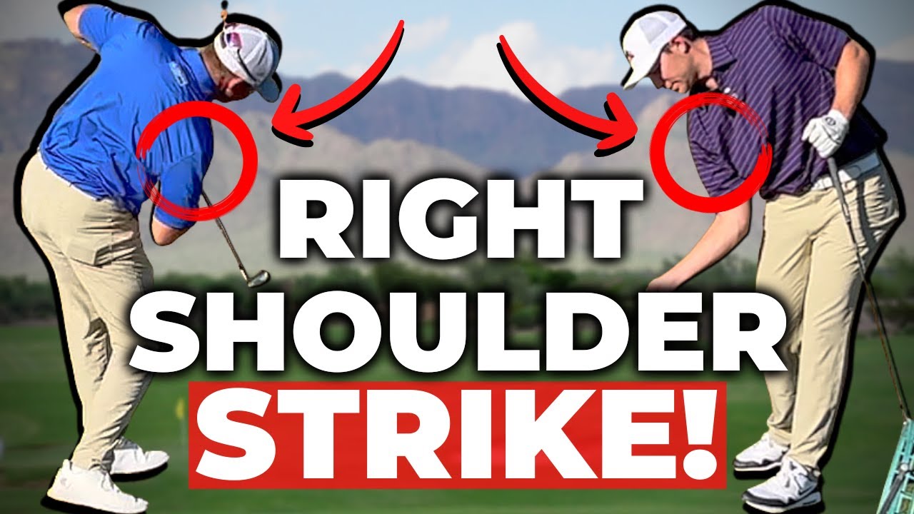 The Right Shoulder Move YOU NEED In Your Downswing! (Consistent Strike ...