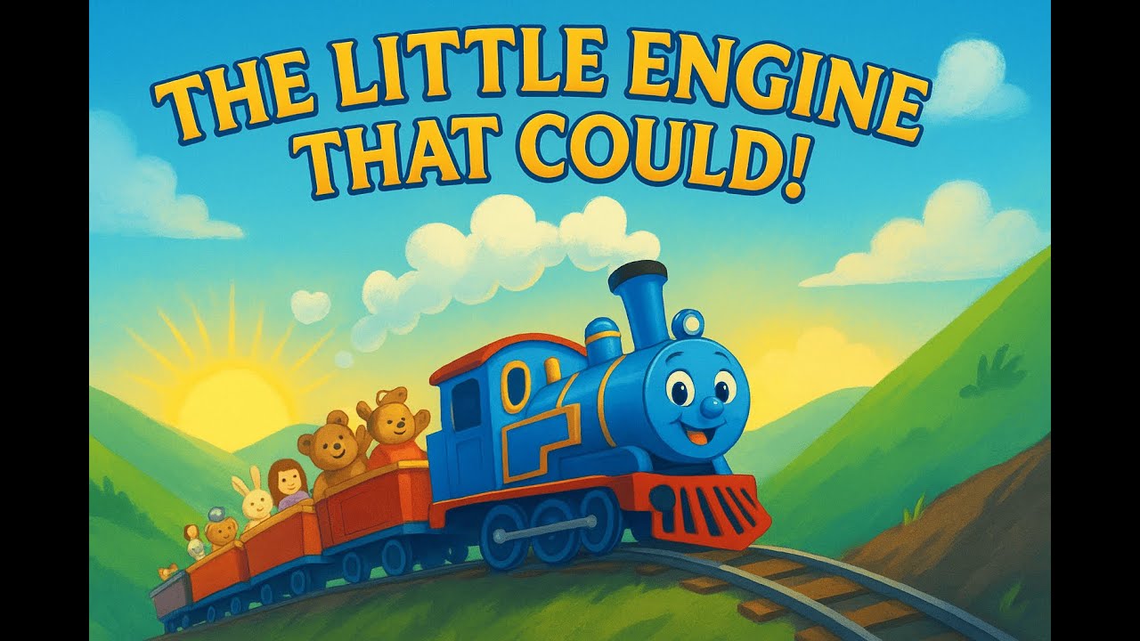 The Little Engine That Could – Never Give Up! 💪|Motivational Story for ...