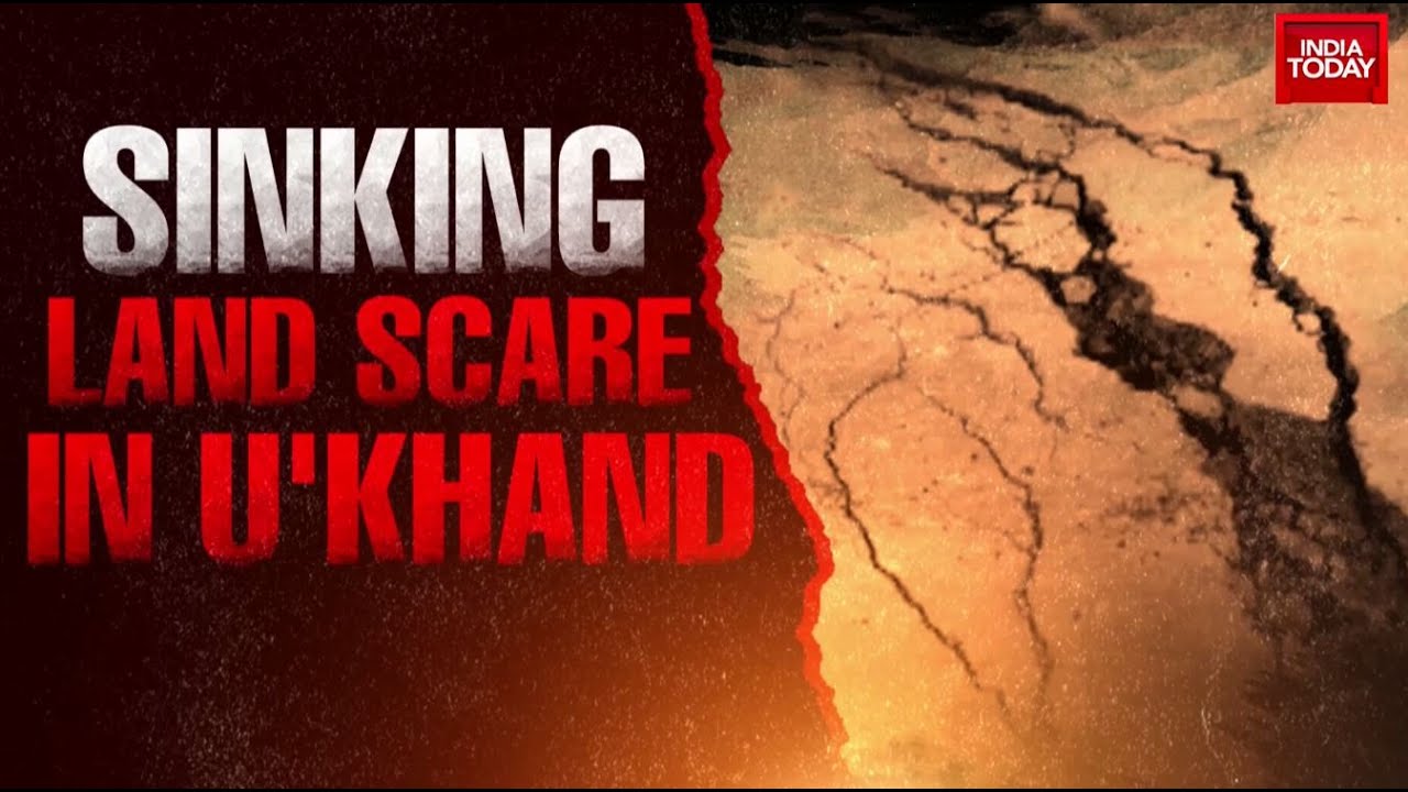 Sinking Land In Uttarakhand's Joshimath Amid Land Subsidence Scare ...