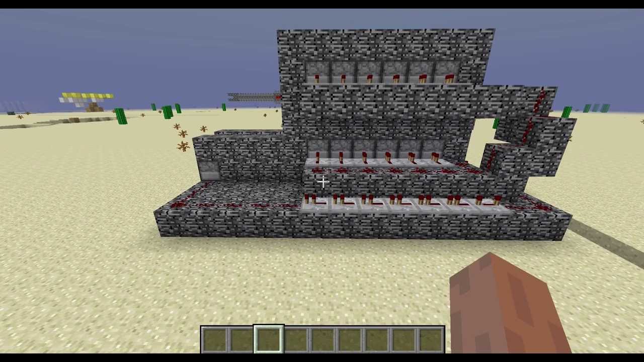 Minecraft Semi Auto Loader Cannon - YouTube