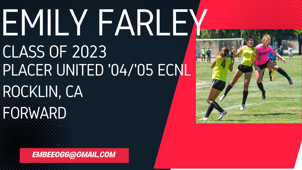 Emily Farley, Class of 2023, College Soccer Recruiting Video - YouTube