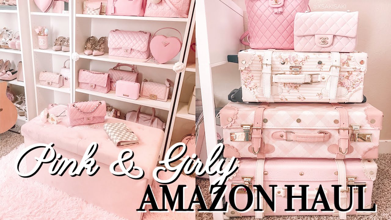 PINK AMAZON HAUL ♡ Pink and Girly Homeware, Tech and More! ♡ xsakisaki ...