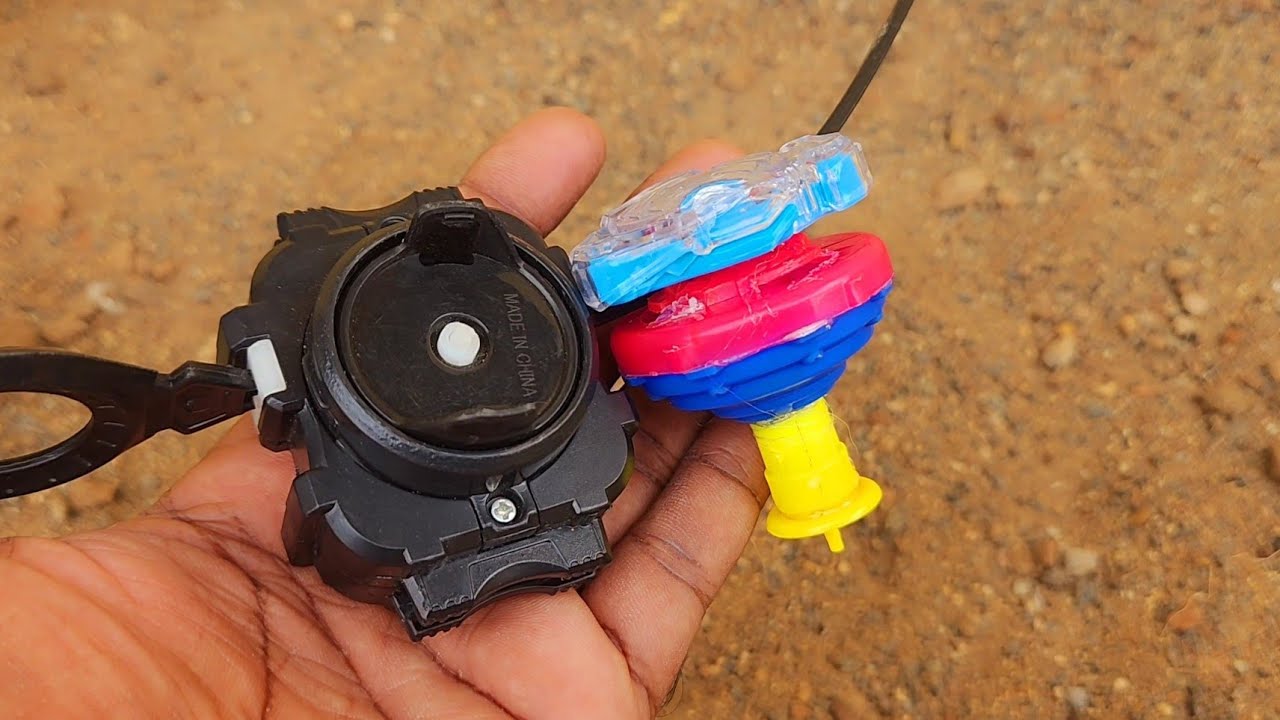 Mini Yellow Colour Down Part Colourful Beyblade - YouTube
