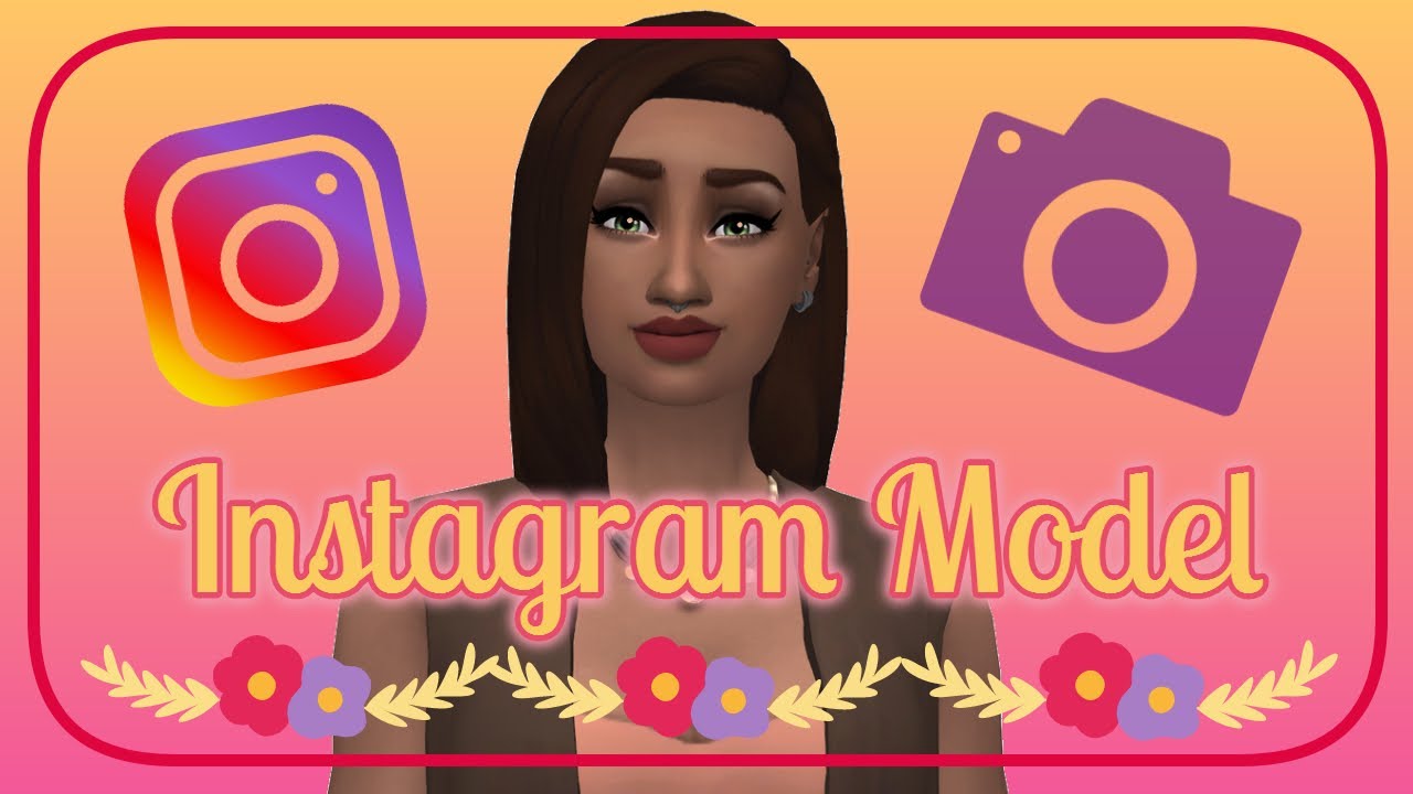 The Sims 4 | Create a Sim | Instagram Model 📷 + LISTA DE CC!!! - YouTube