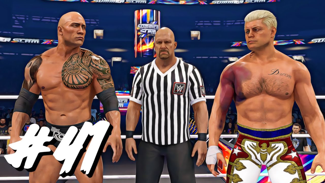 Summerslam Part 4 4 Wwe 2k24 Universe Mode 41 Youtube