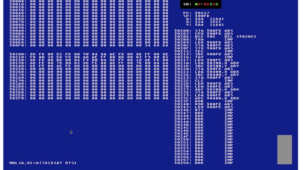 6502 MULTIPLY - YouTube