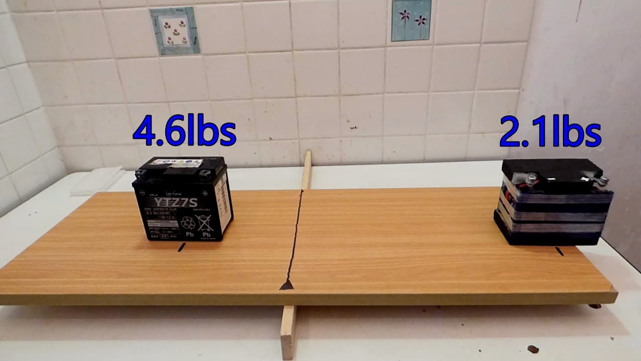 Homemade Balance Scales | Classic D.I.Y scales | Battery Weight Lithium ...