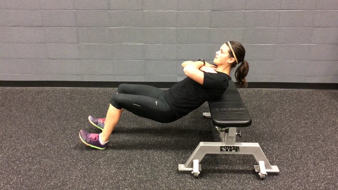 Body Weight Hip Thrust - YouTube