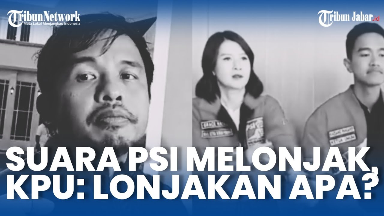 RESPONS IDHAM KHALIK KPU soal Lonjakan Drastis PSI Partainya Kaesang ...
