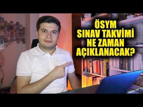 ÖSYM SINAV TAKVİMİ NE ZAMAN AÇIKLANACAK? KPSS LİSANS, ÖNLİSANS VE ORTAÖĞRETİM SINAVLARI NE ZAMAN ?