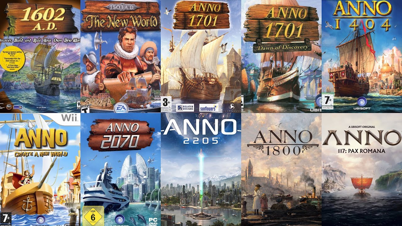 Evolution Of Anno Games [1998-2025] - YouTube