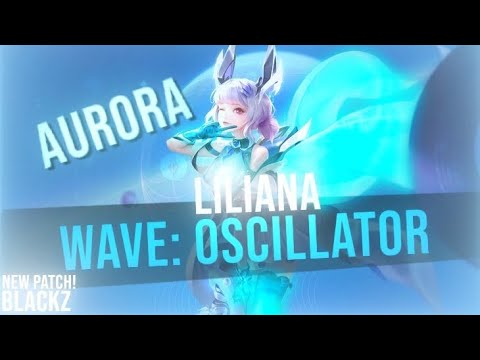 BlackZ Mod Skin AoV | ชุดขาว - Aurora | Liliana WaVe: Oscillator | ลิ ...