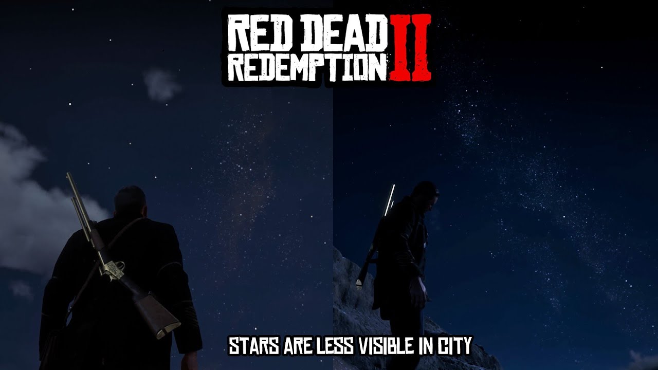 Rdr2 | Panoramic Stars In The Sky (night) - red dead redemption 2 - YouTube
