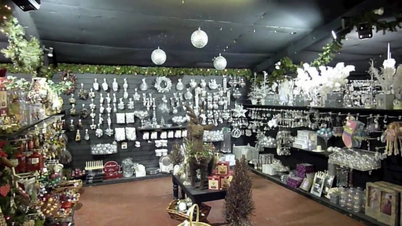 Santa Fir Christmas Shop near Guildford, Surrey - YouTube