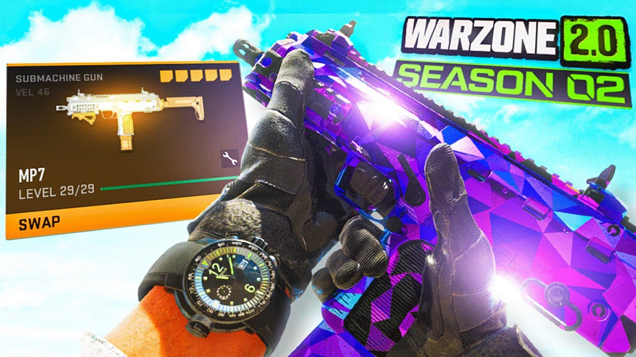 new *BROKEN* MP7 in WARZONE 2! 🤩 (Best Vel 46 Class Setup) - YouTube