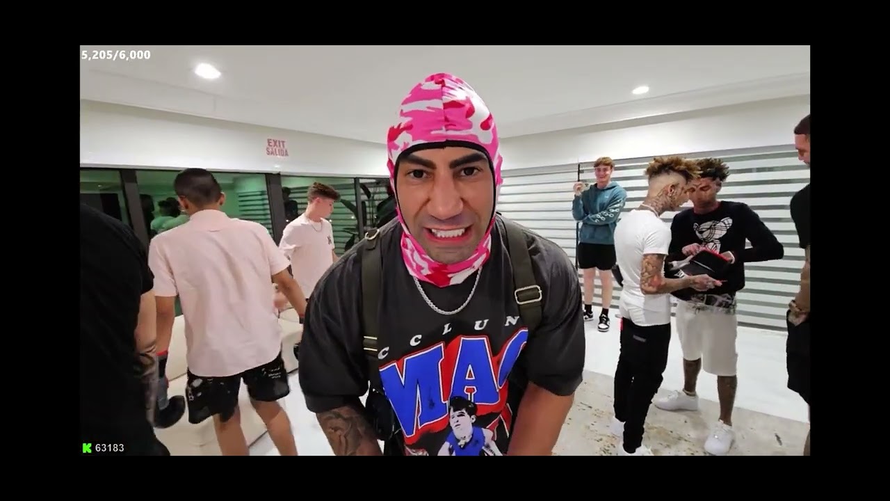Craziest 15 Min! Ft. Neon, Fousey, Island Boys. Fousey slaps kid in his ...