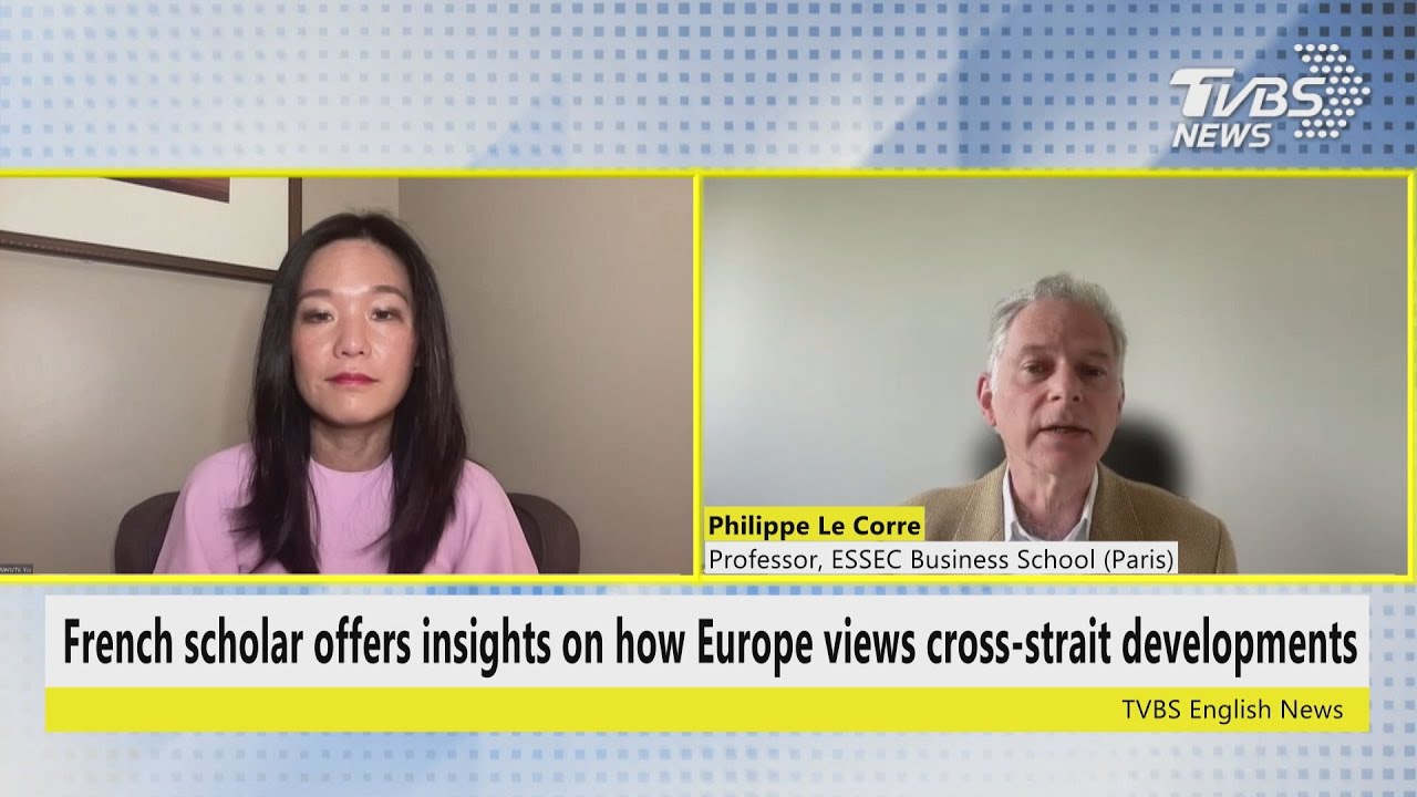 French scholar offers insights on how Europe views cross-strait ...