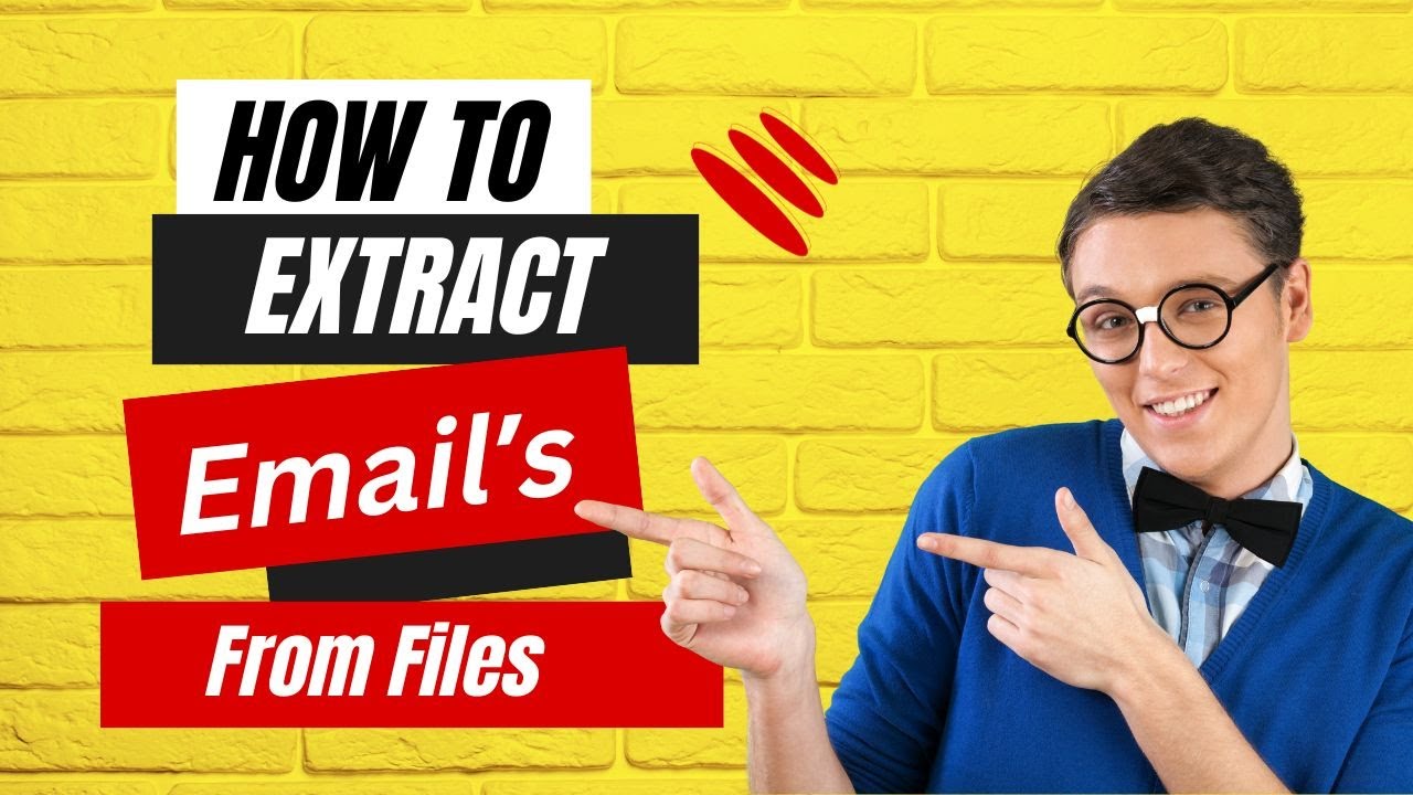 How to extract emails from file? Email Extraction from Files with Email ...