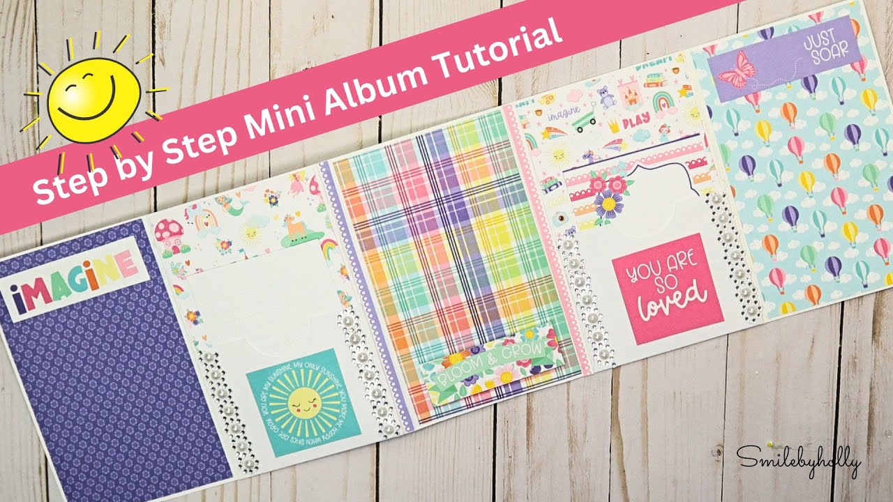 Step by Step Mini Album Tutorial - YouTube