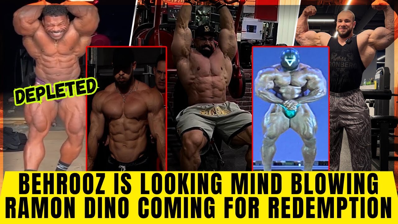 Behrooz Looks Bonkers + Nathan is Flat +Akim guest posing +Ramon's ...