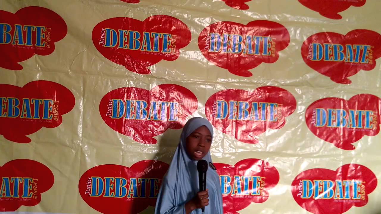 Junior Debate League 2016 - YouTube