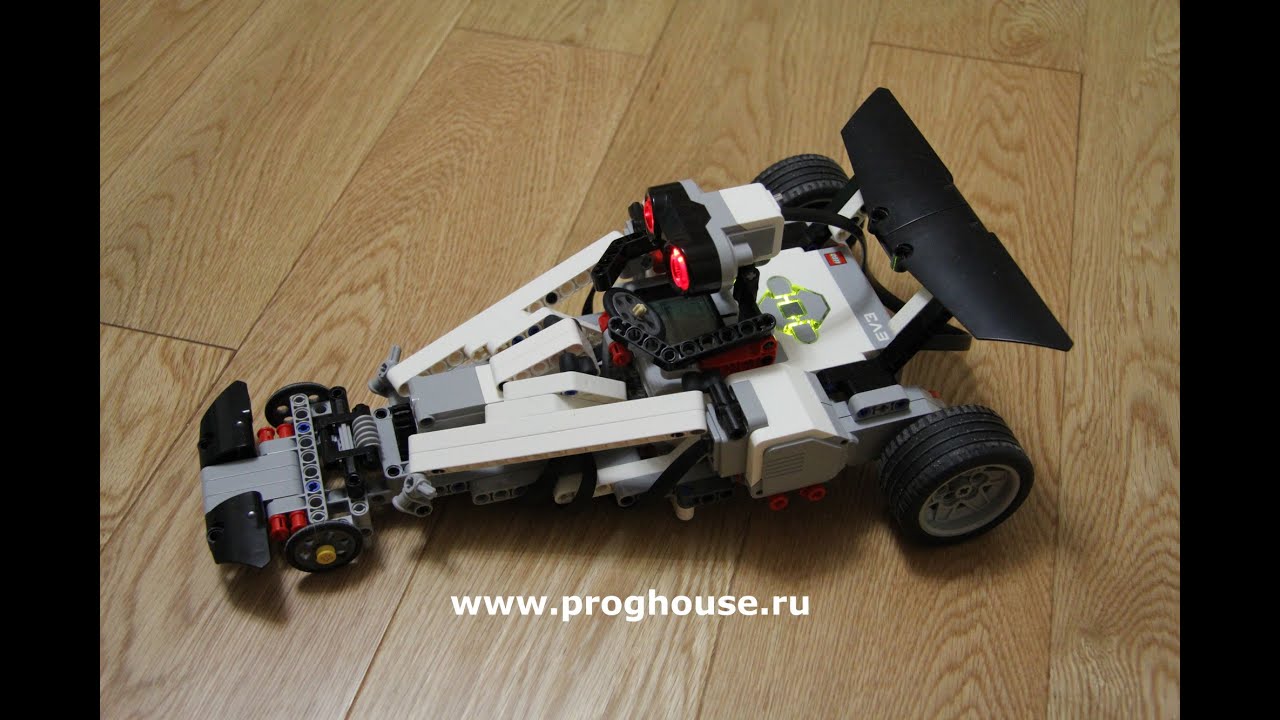 Гоночная машина формула 1 EV3 - YouTube