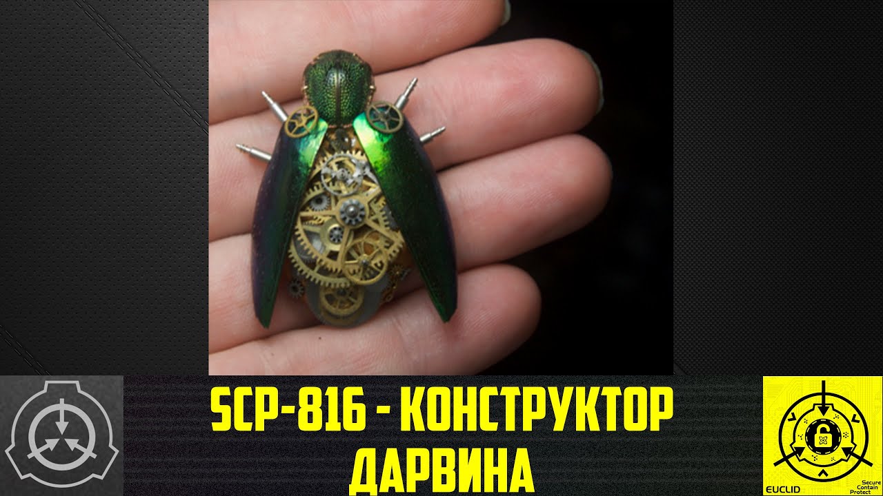 SCP-816 - Конструктор Дарвина 【СТАРАЯ ОЗВУЧКА】 - YouTube