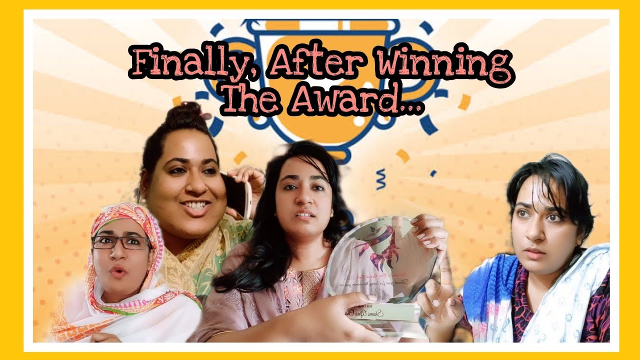 Finally After Winning The Award 🤣🤣🤣🤣 - YouTube